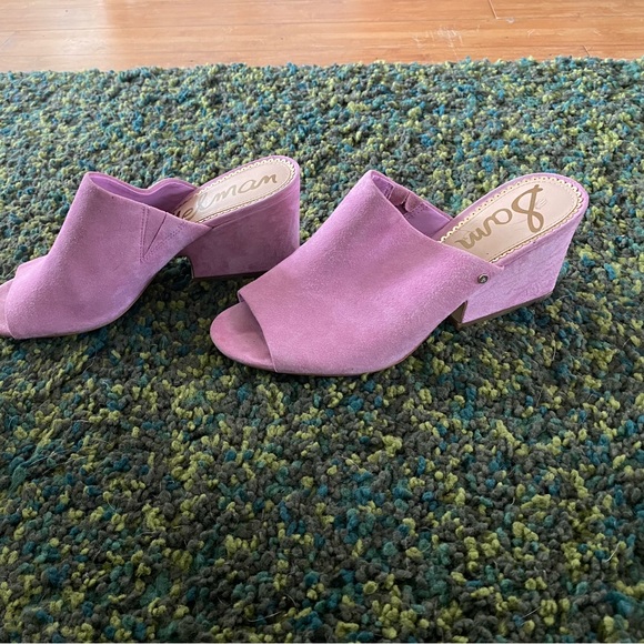 Sam Edelman | Shoes | Sam Edelman Pink Wedged Sandal | Poshmark